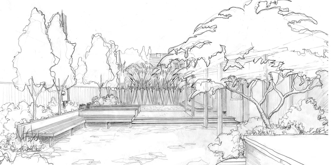 Wiley Garden - Lovinger Robertson Landscape Architect